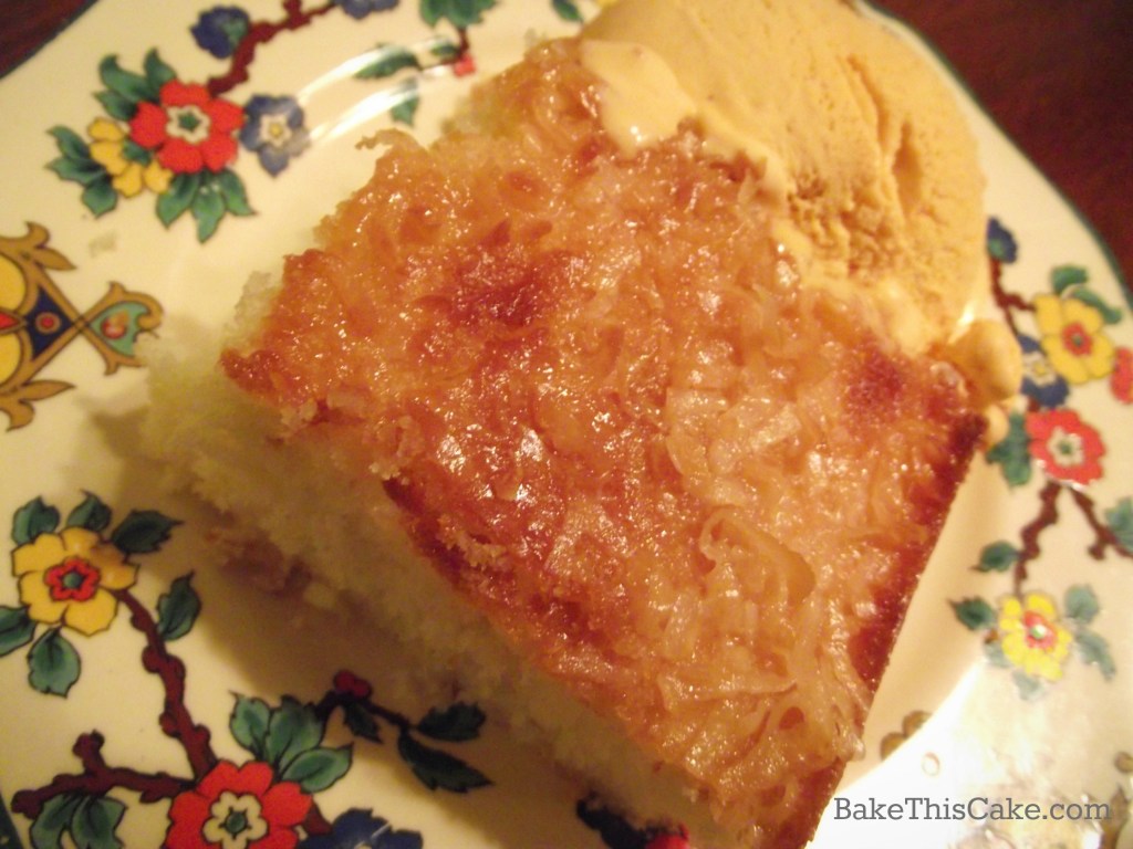 Vintage Labor Saving Cake Recipe with Broiled Icing | Bake This Cake!